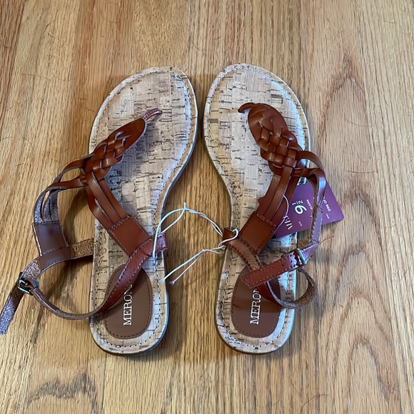 Merona | Shoes | Merona Elaina Cognac Sandal | Poshmark